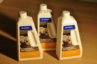 Landstreicher24.de - PU Reiniger Dr. Schutz 3 x 0,75 Ltr. - SONDERAKTION