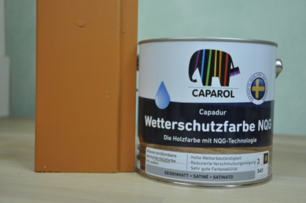 Landstreicher24.de - Capadur Wetterschutzfarbe Ockerbraun RAL 8001